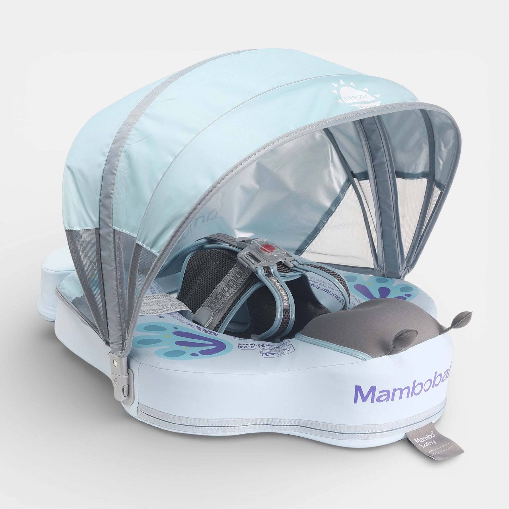 FoamCore™ Ultra Canopy Baby Float – Butterfly Original Blue (3–24 ...