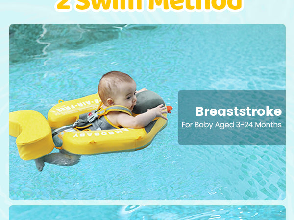 FoamCore™ Waterproof Deluxe Baby Float – Duck (3–24 Months) | Mambobaby ...