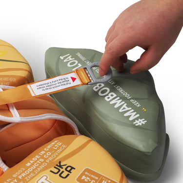 FoamCore™ Waterproof Deluxe Baby Float – Pumpkin Yellow (3–24 Months ...